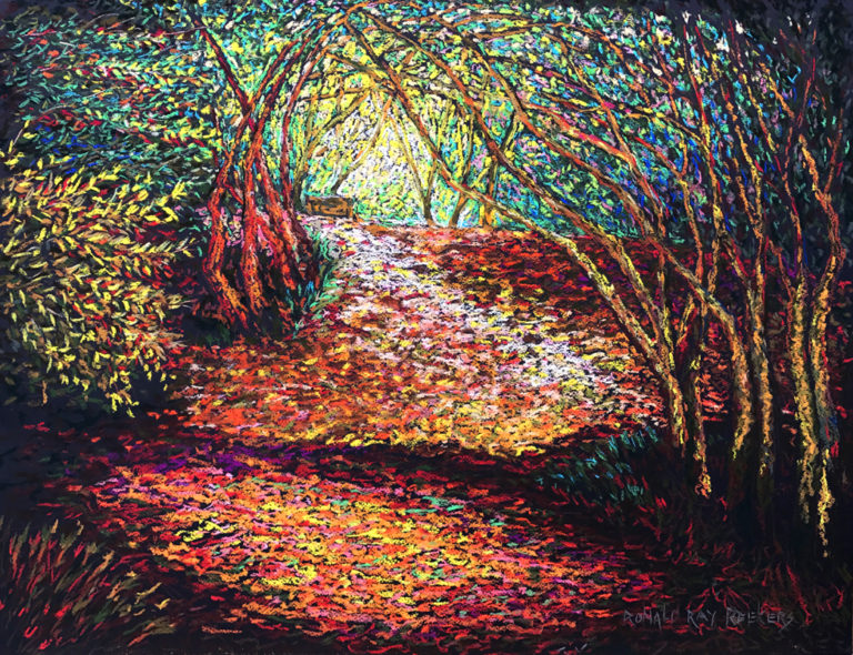 Stay on Path – Pastel | Ron Reekers Fine Art